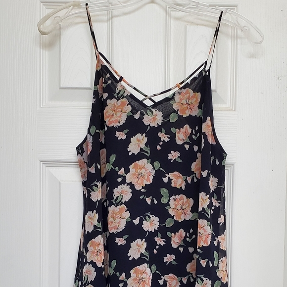 Sienna Sky | Tops | Euc Floral Tank | Poshmark